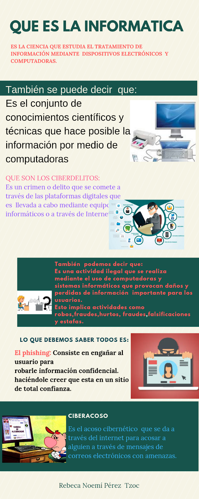 Tecnología Educativa: INFOGRAFIA TEMA INFORMATICA