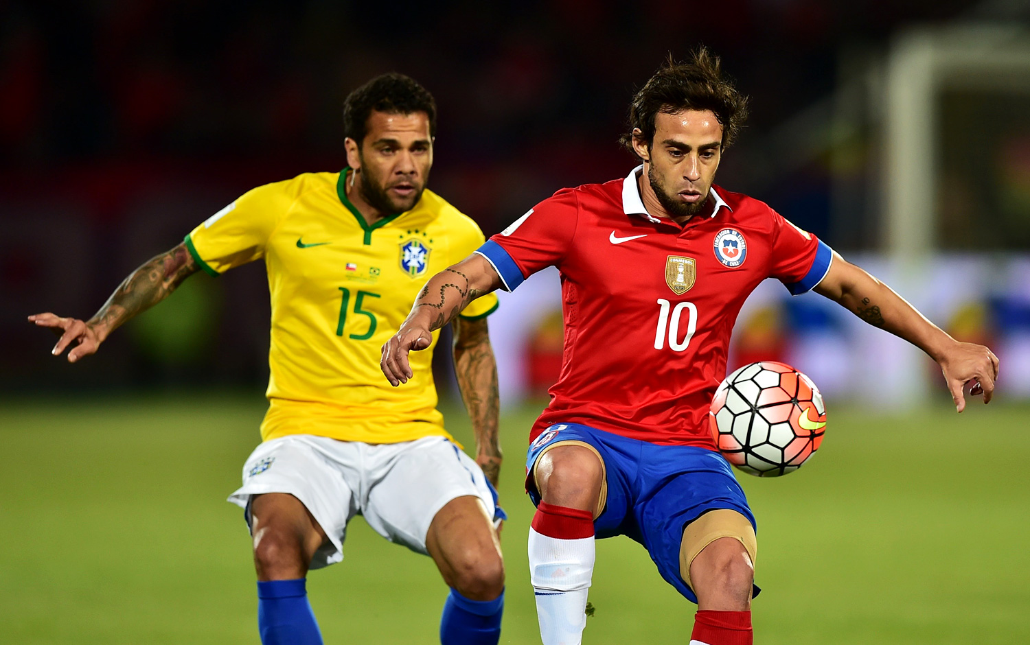 Partidos de la Roja: [08/10/2015] Chile-Brasil | 2:0