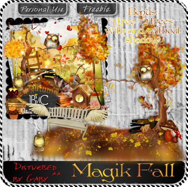 Disturbed PSP tutorials: Clusters frame and scene: Magik Fall