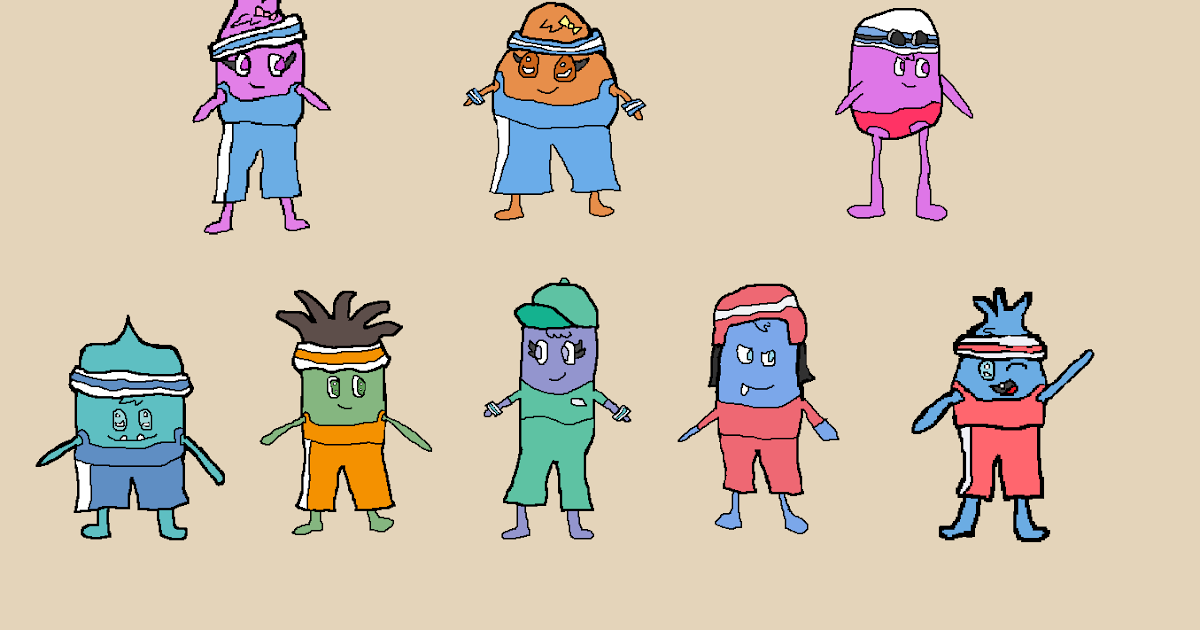 Isabelle's Blog world of toy: More characters of dumb ways to die 2 Colored