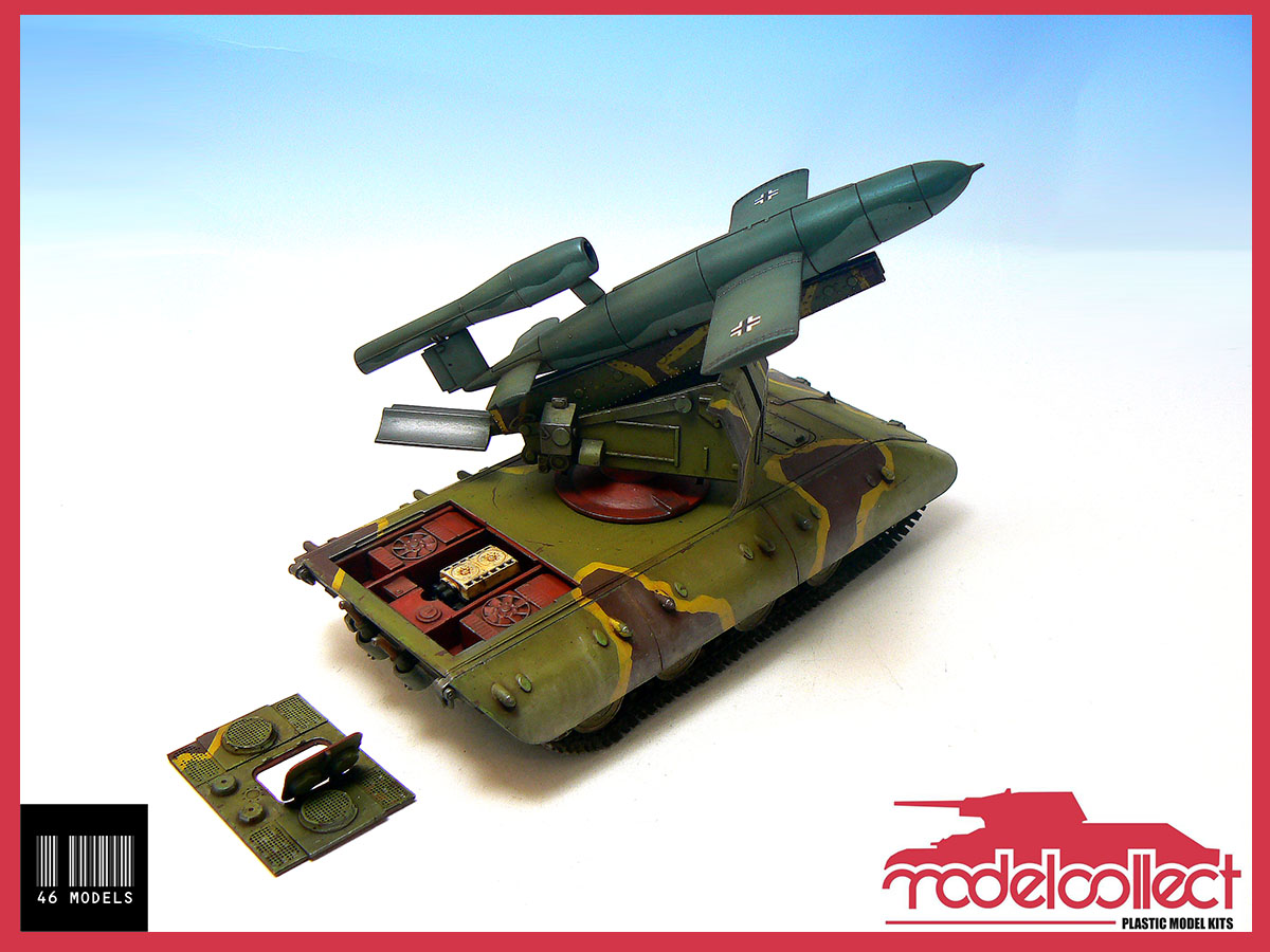46 MODELS by Tomasz Bajer : Germany V1 Missile launcher with E-100 body ...