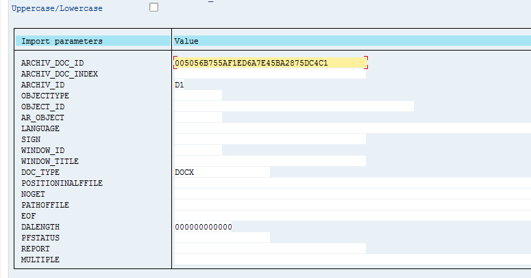 SAP ABAP Tips and Tricks: Archivelink Display - ARCHIVOBJECT_DISPLAY