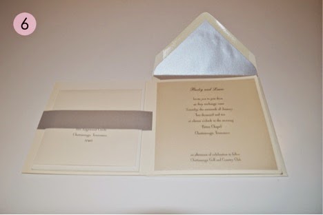 Soirées Blog: How to Assemble a Wedding Invitation in 6 Easy Steps