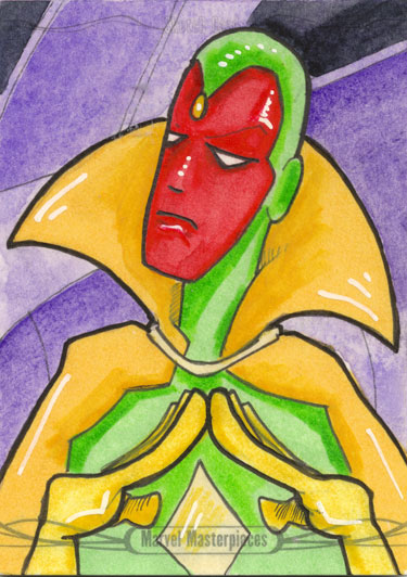 Random Drawings: Marvel Masterpieces - Vision