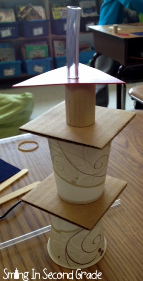 Smiling in Second Grade: Too Tall Towers