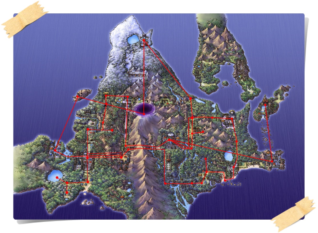 Sinnoh Region Map Labeled