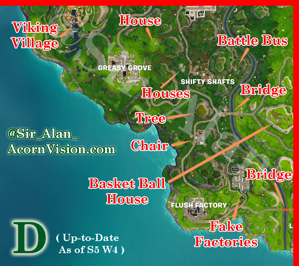 AcornVision Official Blog: Fortnite Battle Royale Map Drop Locations ...