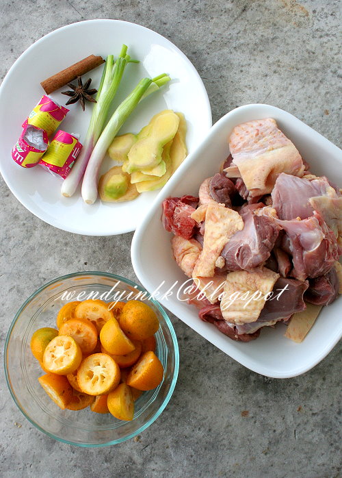 Table for 2.... or more: Red Cooked Duck with Kumquats - Kumquat #1