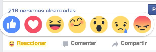 Reacciones de Facebook: Ya Funciona en España | es Marketing Digital