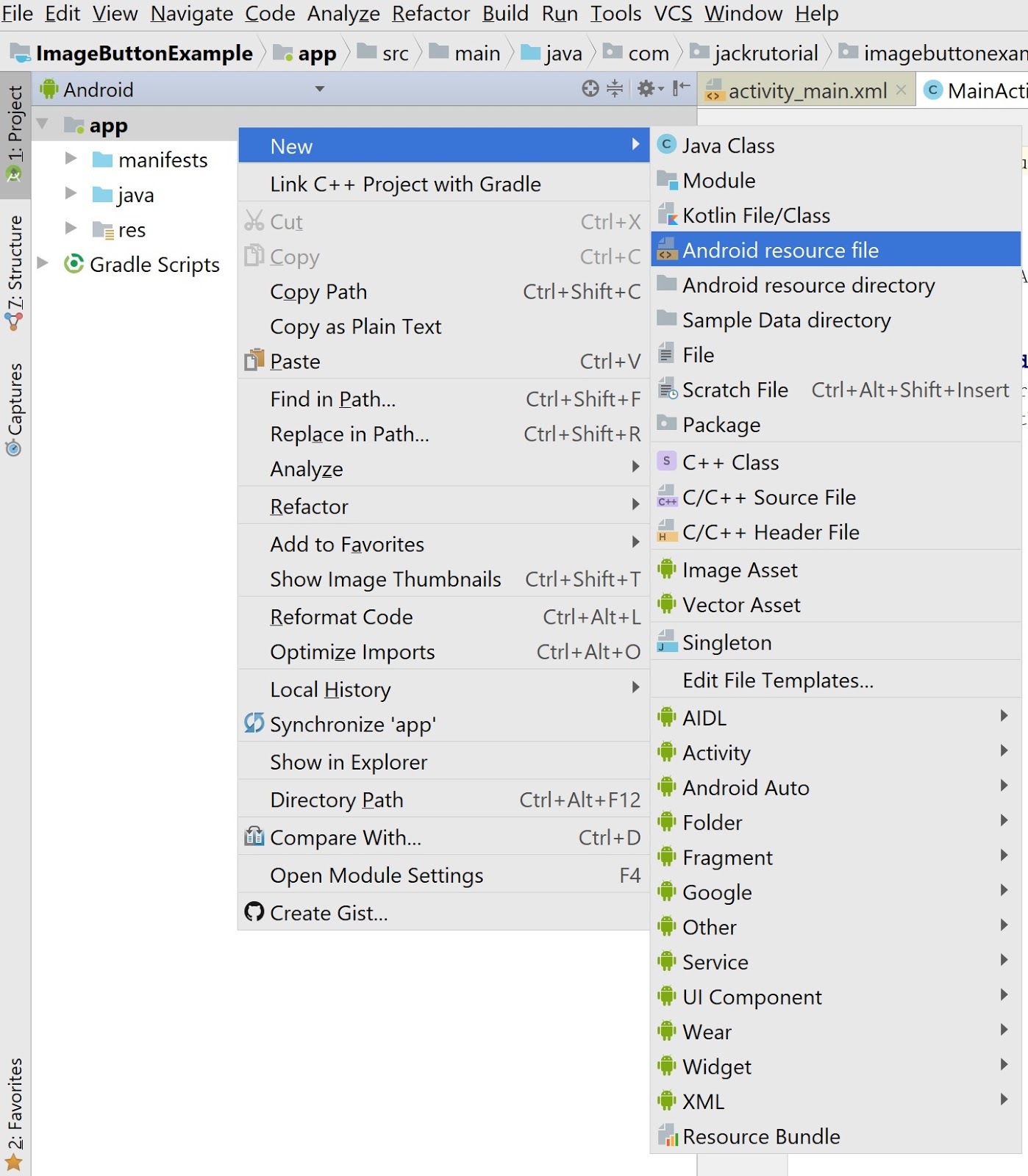 How to create Image Button and Android Button Selector in Android ...