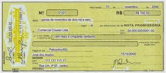 Como Preencher Uma Nota Promissoria