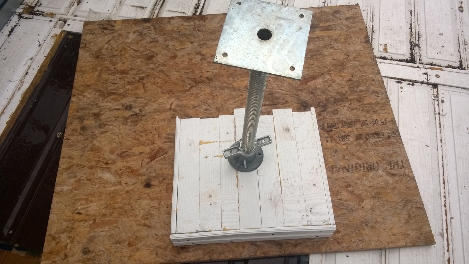 Cabinz.Net Blog: Prototype For Adjustable Height Footing Base Plate ...