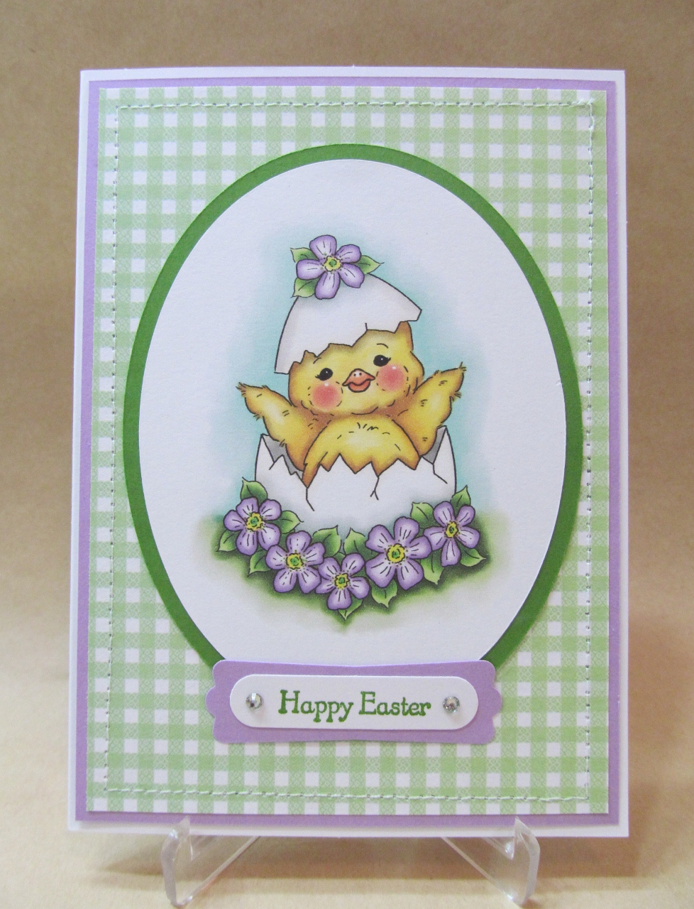 Savvy Handmade Cards: Simple Easter Card