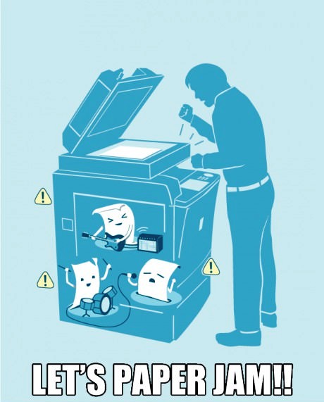 Funny pics, quotes and jokes: Inside your printer