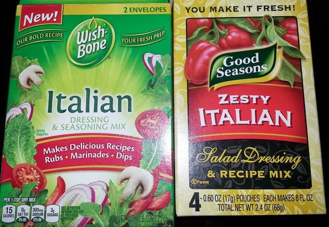 International food blog: Packaged make-your-own salad dressings popular ...