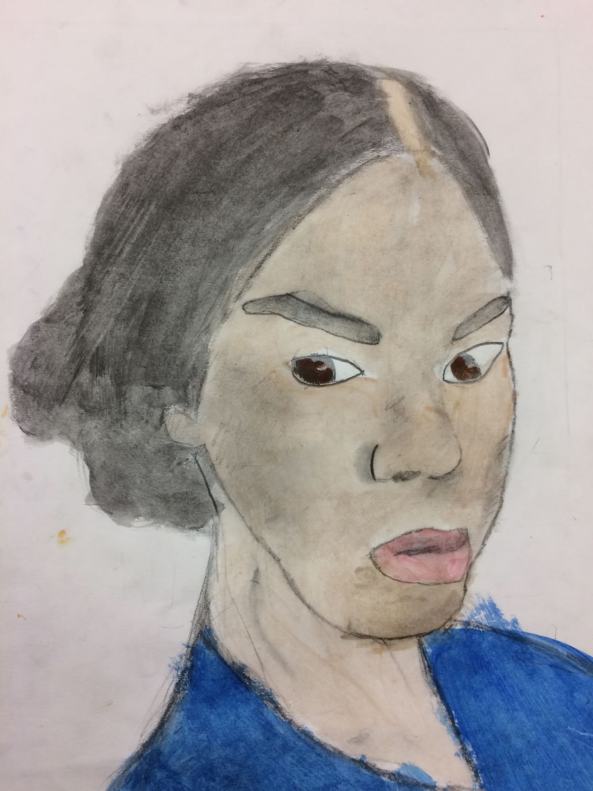 The Helpful Art Teacher: MORE ON DRAWING FACES