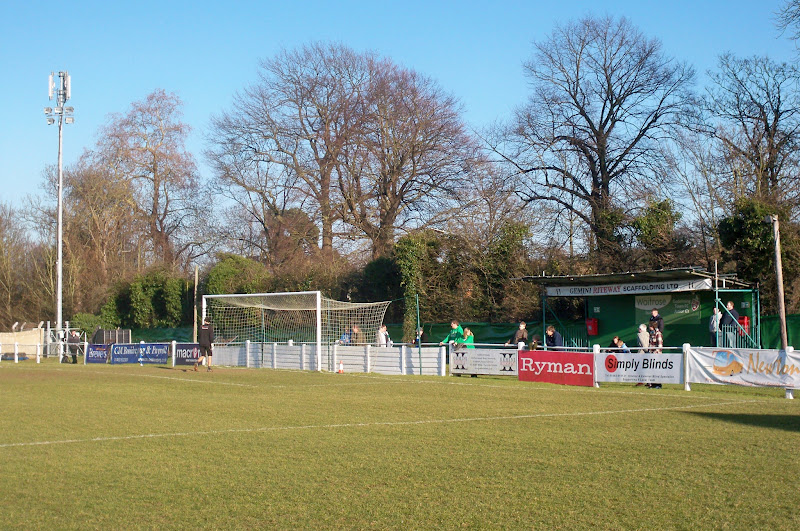 Football Grounds visited by Richard Bysouth: Godalming Town FC