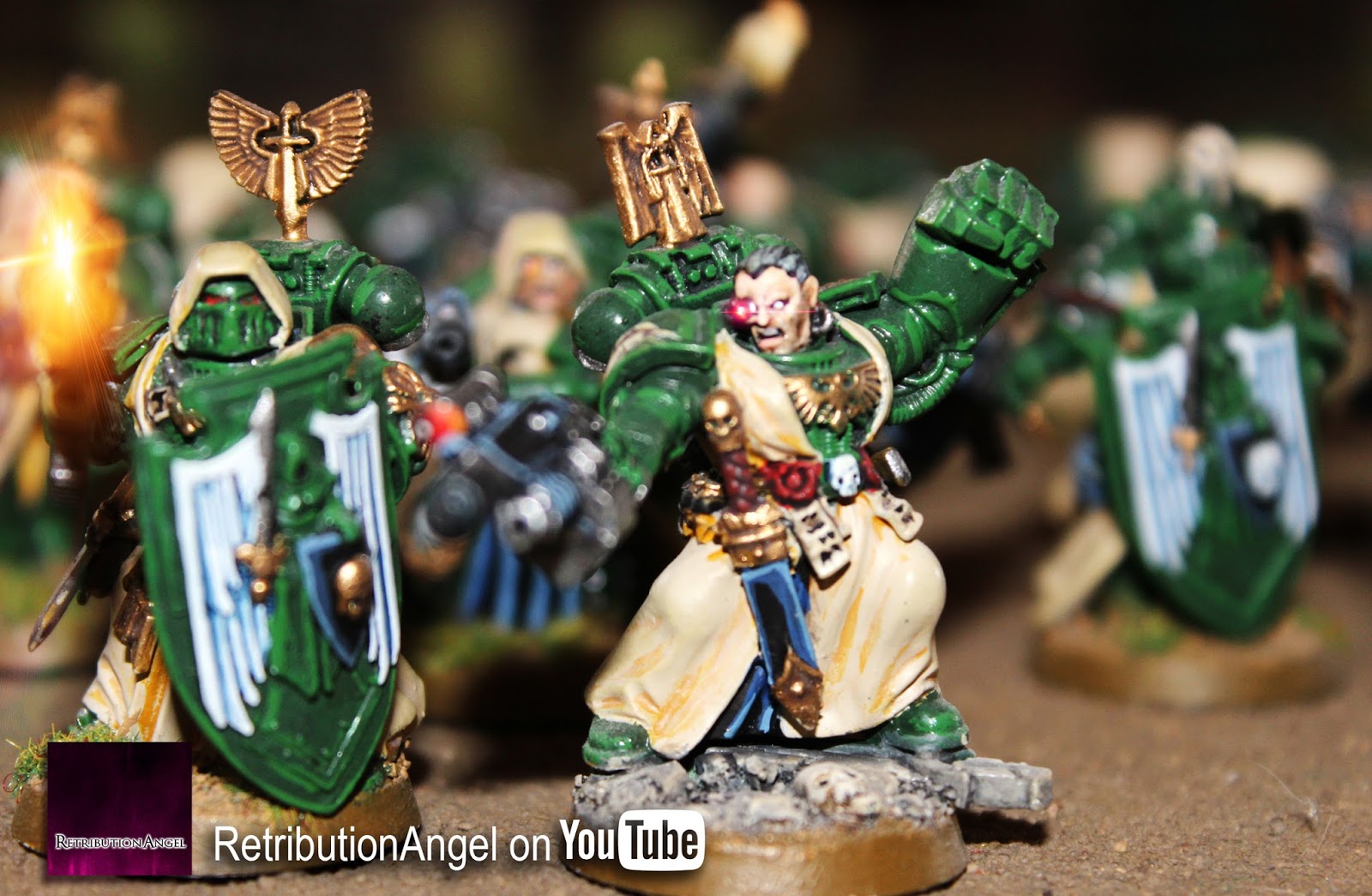 RetributionAngel: DarkAngel Veteran Squad and Characters 40k SPACE MARINES