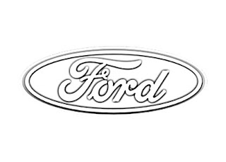 Ford Logo Drawings Sketch Coloring Page