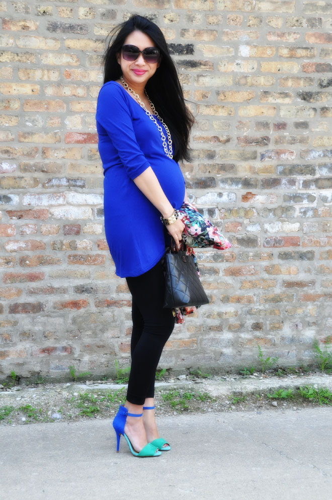 Cobalt Blue Lookbook - Red Soles and Red Wine