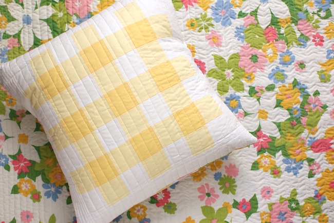Glorious Gingham Quilt Finish
