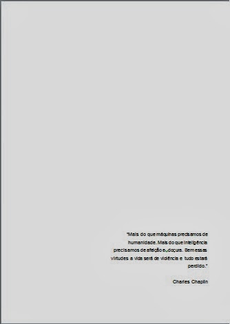 MS-WORD PARA TCC : Elementos Pré-textuais: Dedicatória, Agradecimentos ...