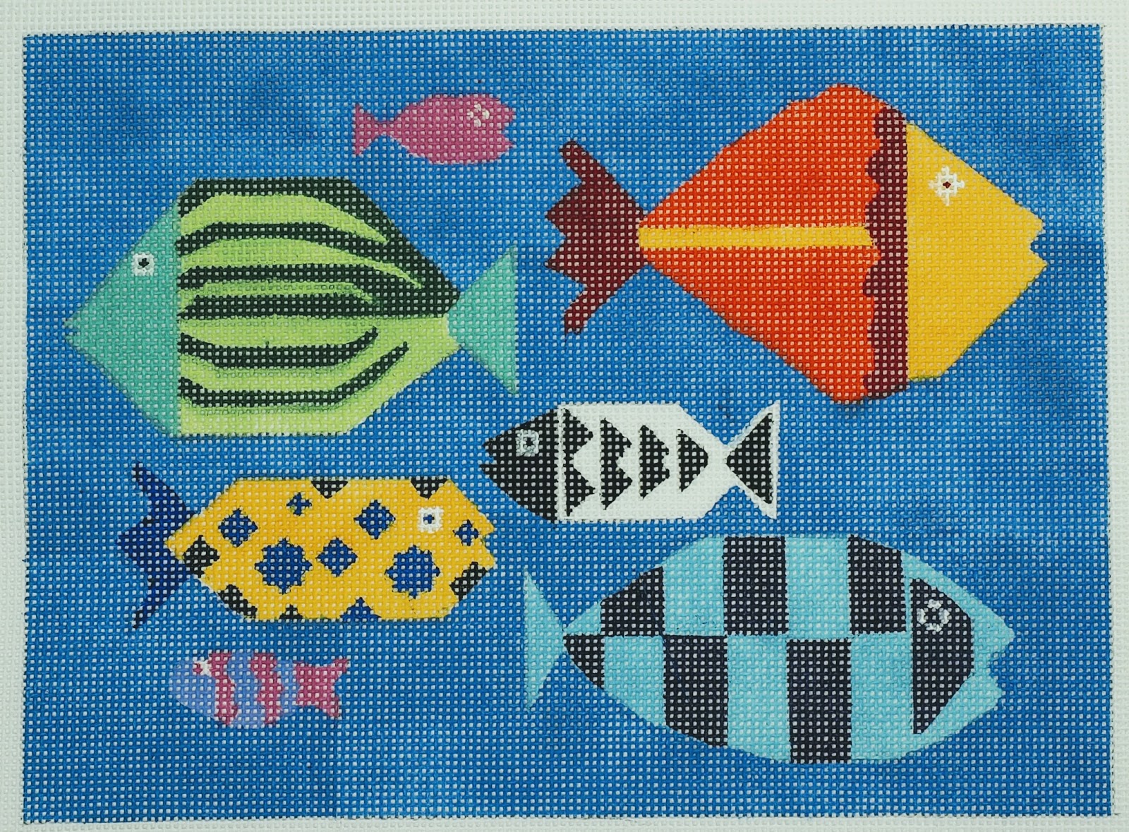 Waterweave - Unique Needlepoint Canvases by Ellen Brown