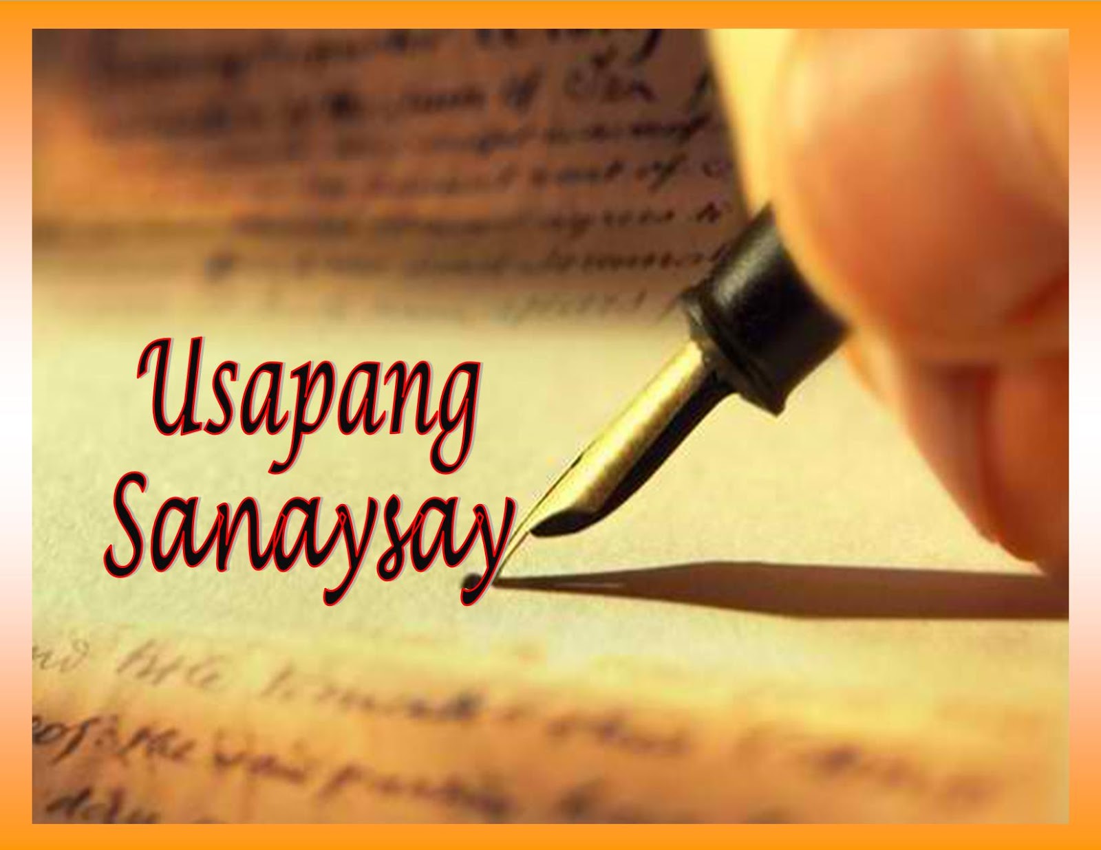 Usapang Sanaysay: Sanaysay