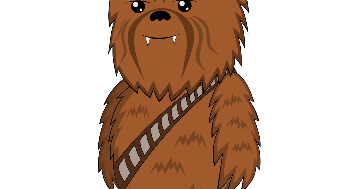 G.R.D.I. Art and Hobby: Chibacca (Chibi Chewbacca)