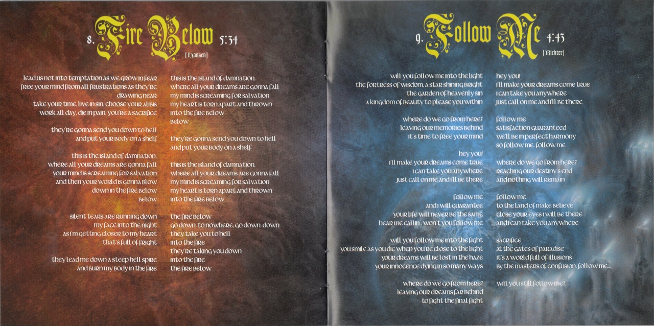 Cries from the Quiet World: Gamma Ray "No World Order"