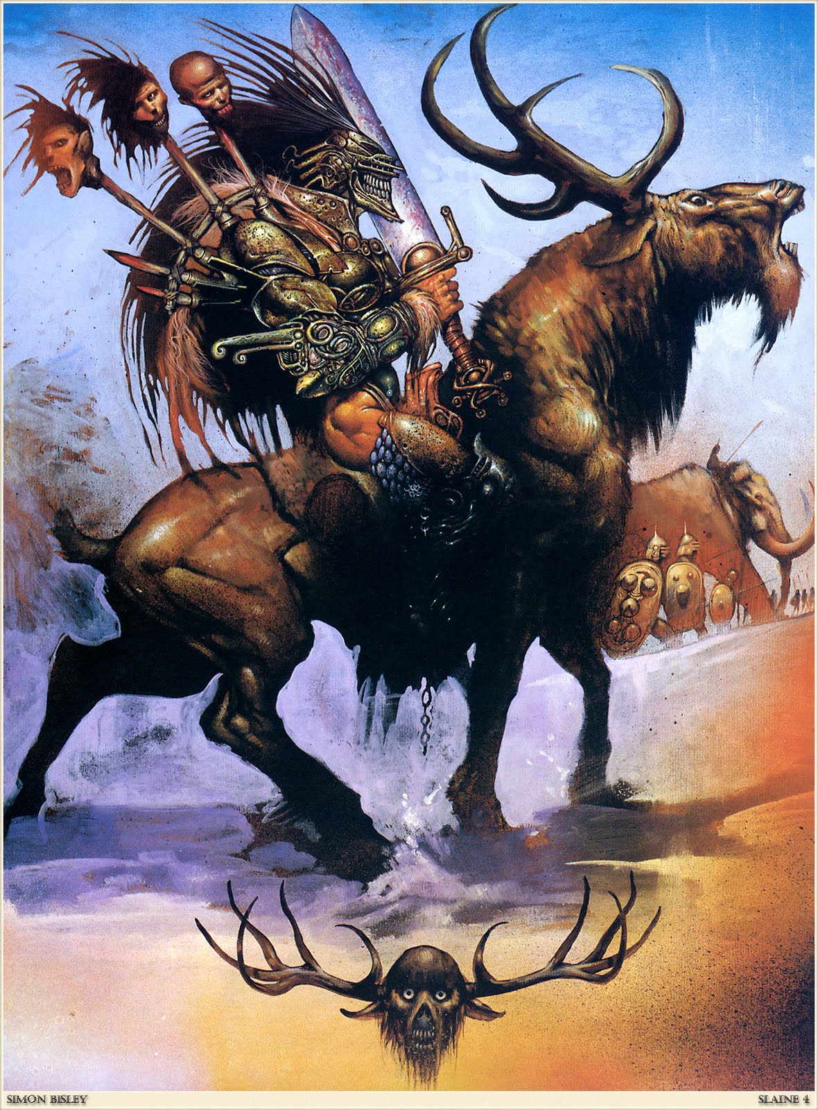 Bisley | Simon bisley, Sword and sorcery, Dark fantasy art