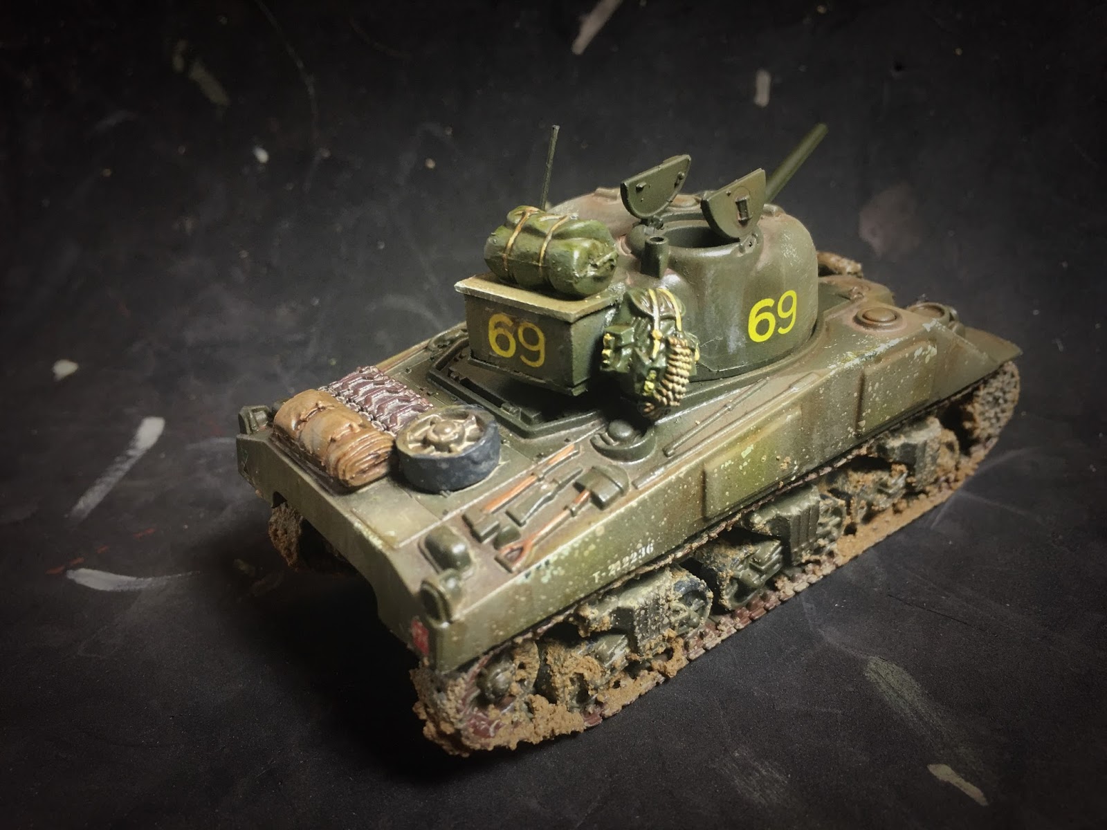 Olive Drab : 33rd Armoured Brigade 174th RAC