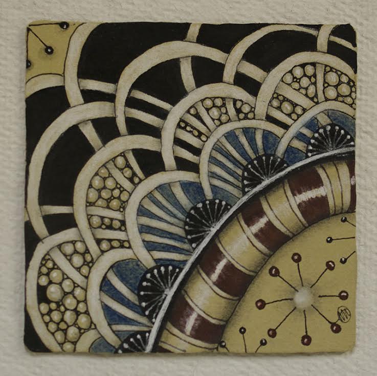 Tickled To Tangle: "It's a String Thing" #151 Tiles