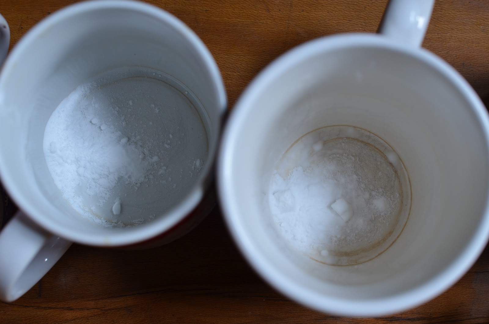 From My Hearth to Yours: Removing Stains from Mugs