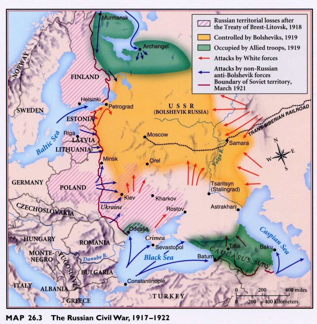 imágeneshistóricas.blogspot.es: La Guerra Civil Rusa (1918-1921)