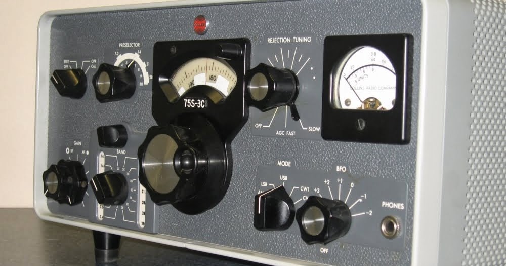iv3hls ham radio tales: Collins 75S-3C ...Remnants Of A Deeper Purity!