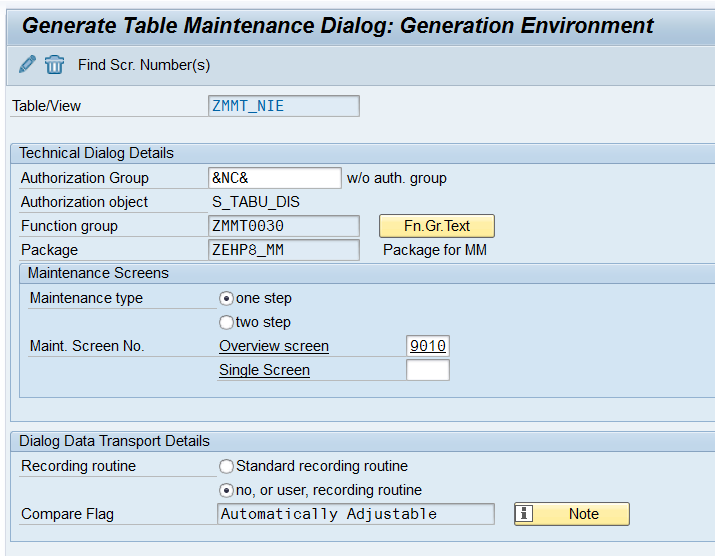 ABAP Mania: Auto Update Fields in Table Maintenance Generator