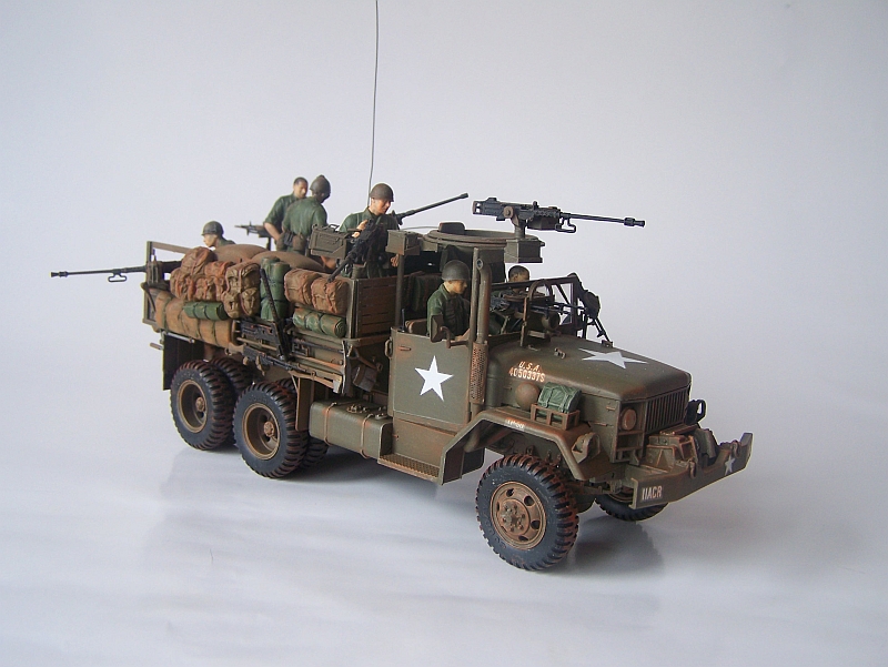 Modelarstwo przez małe "m": M35 A2 Gun Truck - 1:35 AFV Club