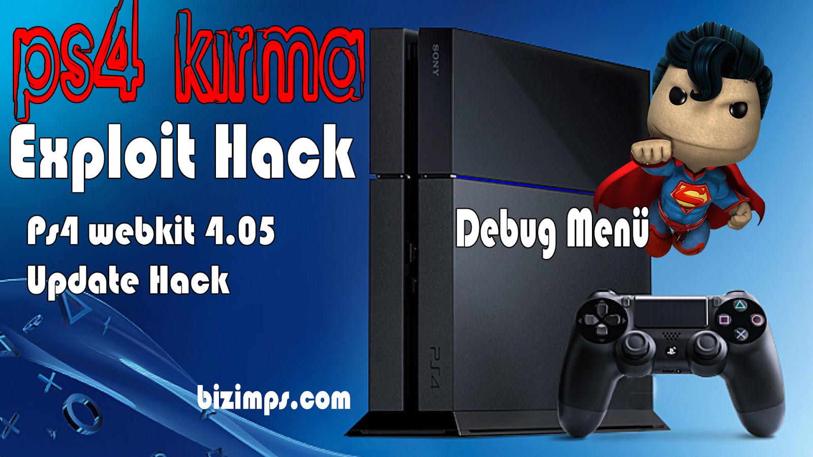 PS4 Jailbreak Geliyor PS4 KIRMA 4.05 Exploit / Webkit Hack Çıktı - PS3 ...