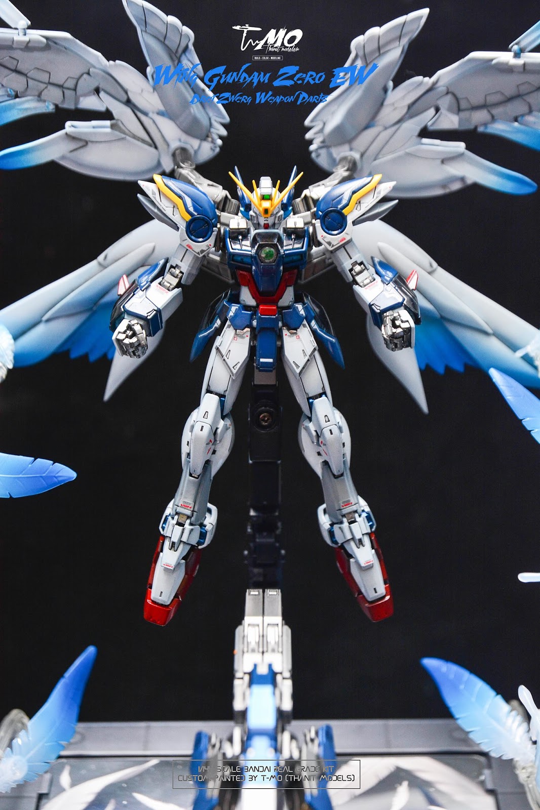 Custom Build: RG 1/144 Wing Gundam Zero EW + Effects