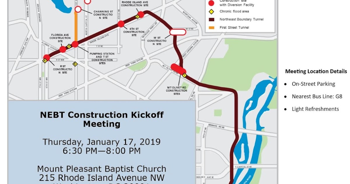 bloomingdale: meeting on the DC Water Northeast Boundary Tunnel (NEBT ...