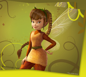 Cartoon Tattoo Pictures: Disney Fairies " Fawn " Character Wallpaper