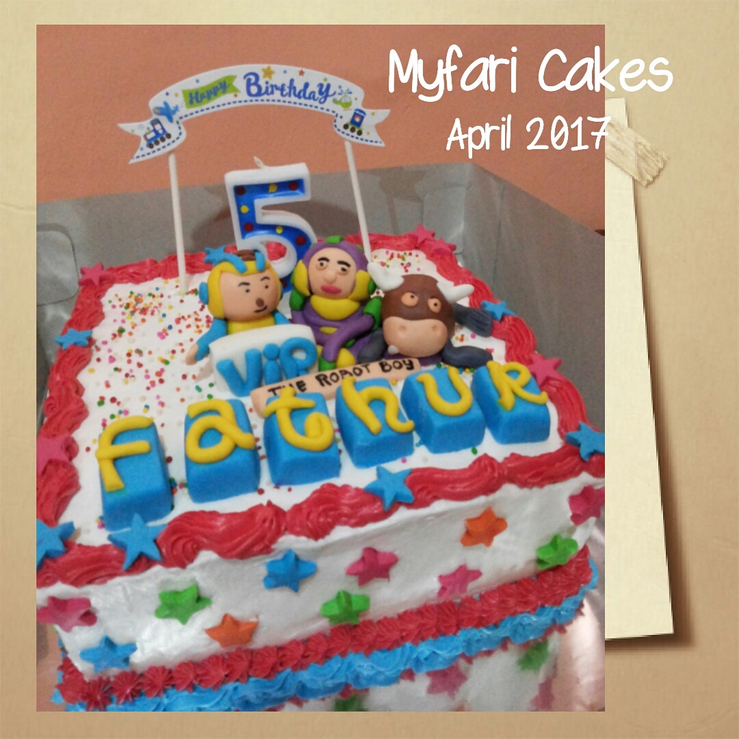 Myfari Cakes & Cookies: Vir The Robot Boy