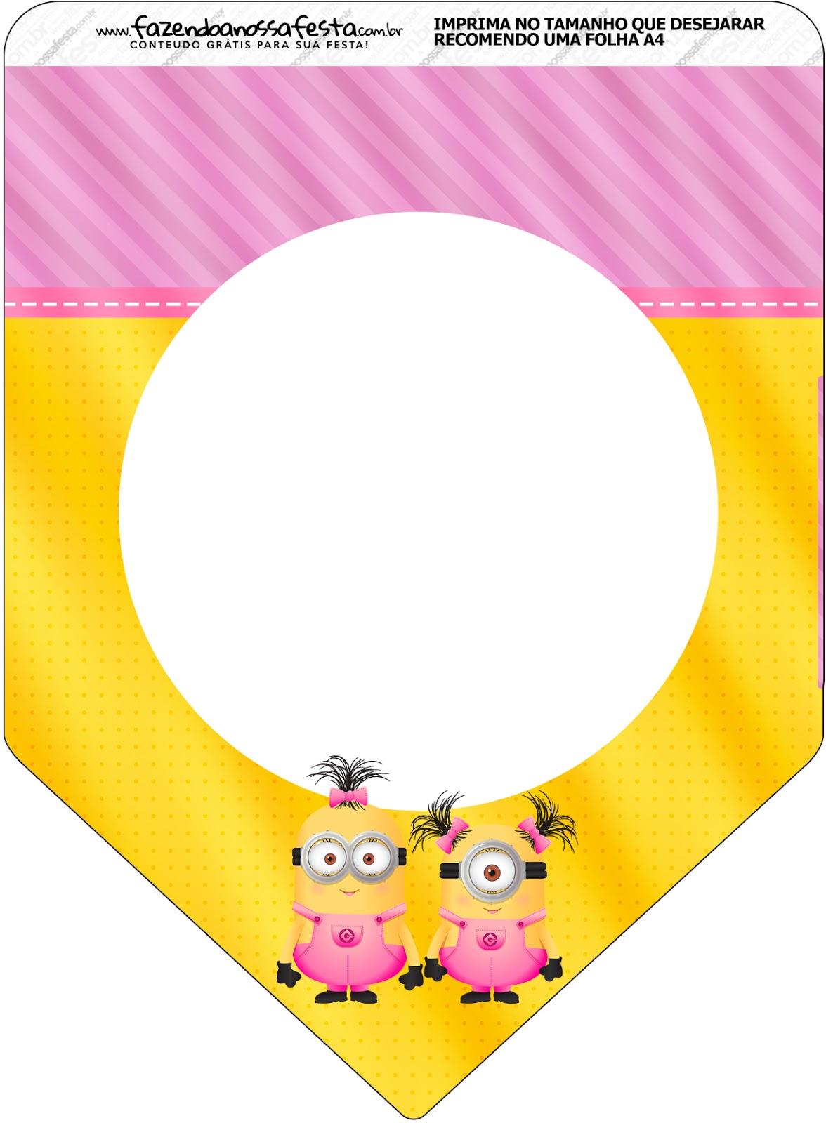 Minions Chicas: Imprimibles Gratis para Fiestas. - Ideas y material ...