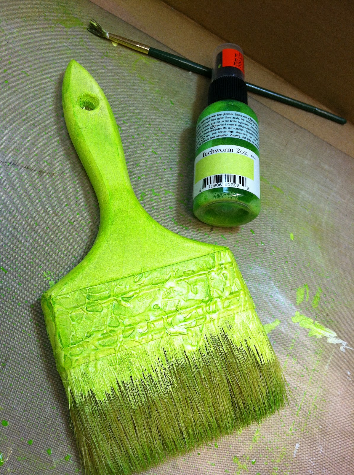 For the Love of Paper!: Donna Downey's "Altered Brush Project"