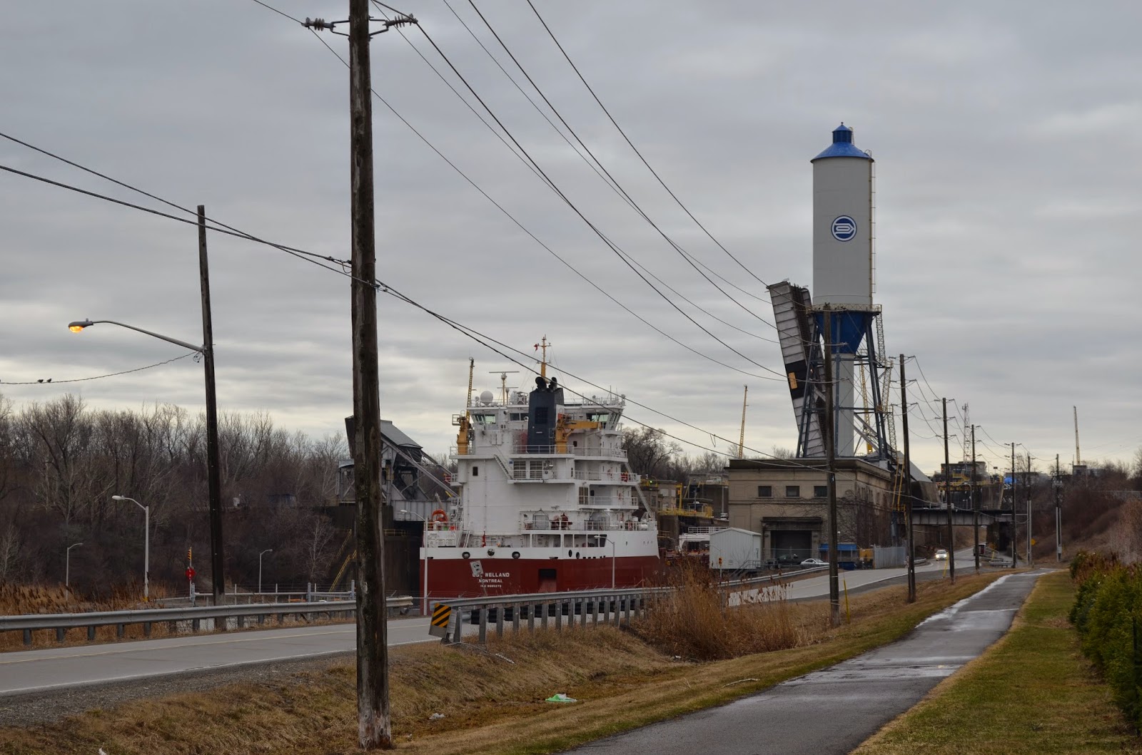 Vessels in the Welland Canal: CSL Welland - Trillium Class Bulker