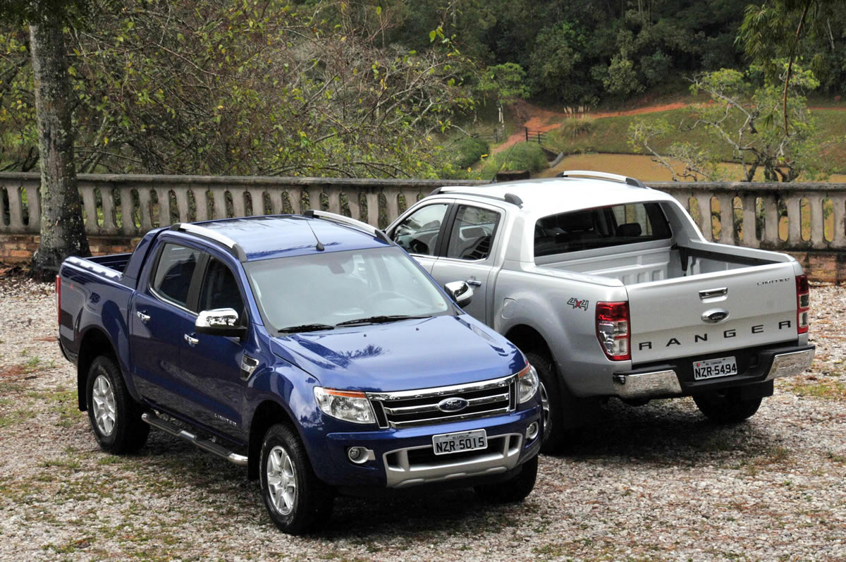Comparativo S10 x Ranger x Amarok