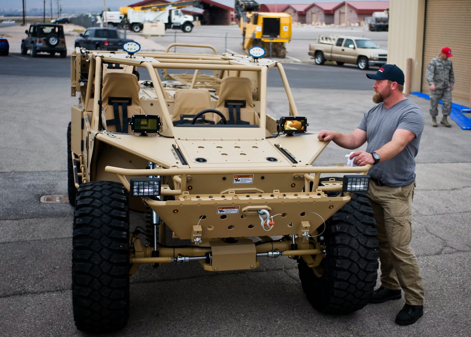 SNAFU!: Guardian Angel Air-Deployable Rescue Vehicles lands at Nellis...
