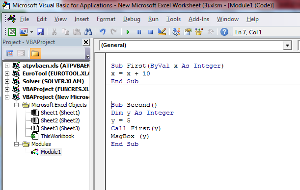 The Difference Between Byval And Byref In Excel Vba ~ Excel And Analytics
