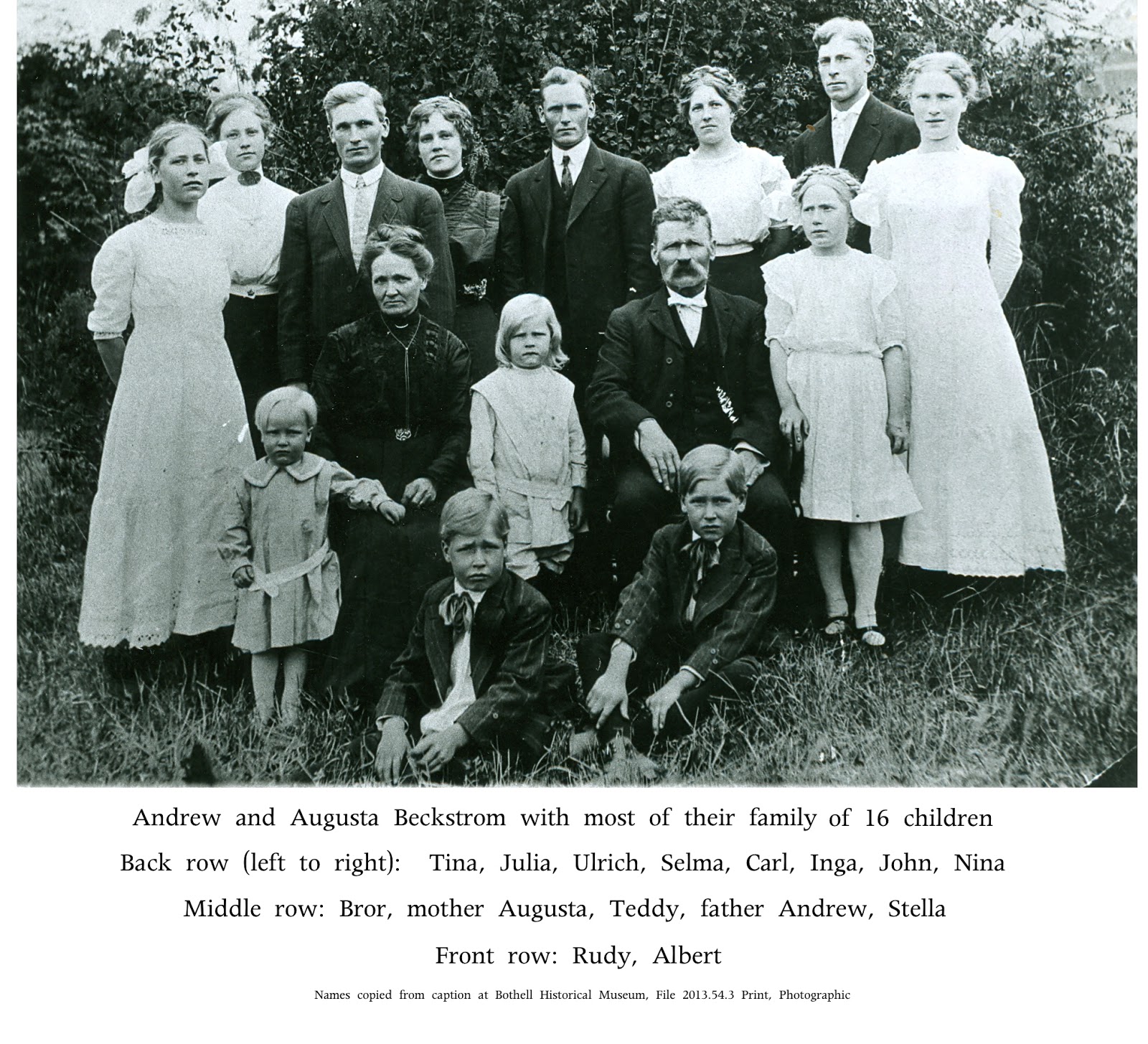 family roots and trees: Andrew (Anders) Olaf Beckstrom & Augusta ...